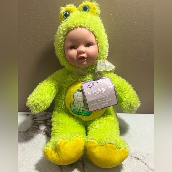 SugarLoaf | Toys | Sugar Loaf Kostume Kids Plush Green Frog Baby Doll ...